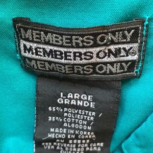 Members Only | Shirts | Vintage Members Only Collared Shirt | Poshmark